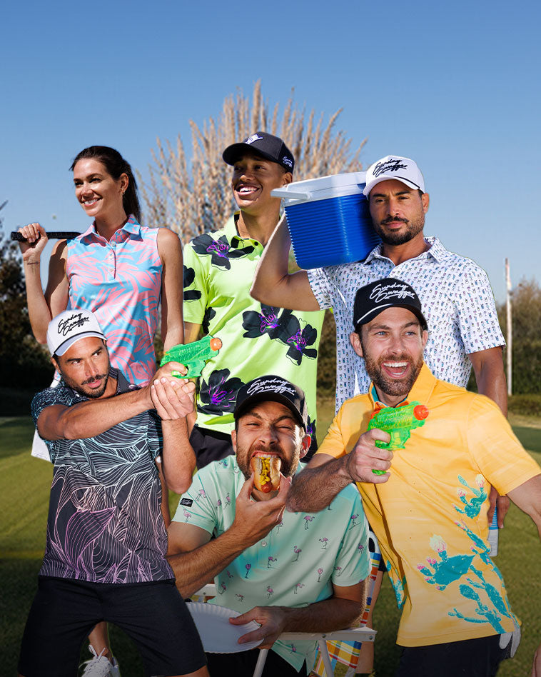 Performance Golf Polos & Golf Shirts | Sunday Swagger