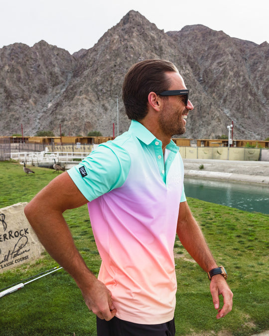 Sunset | Sunday Swagger Golf Polo