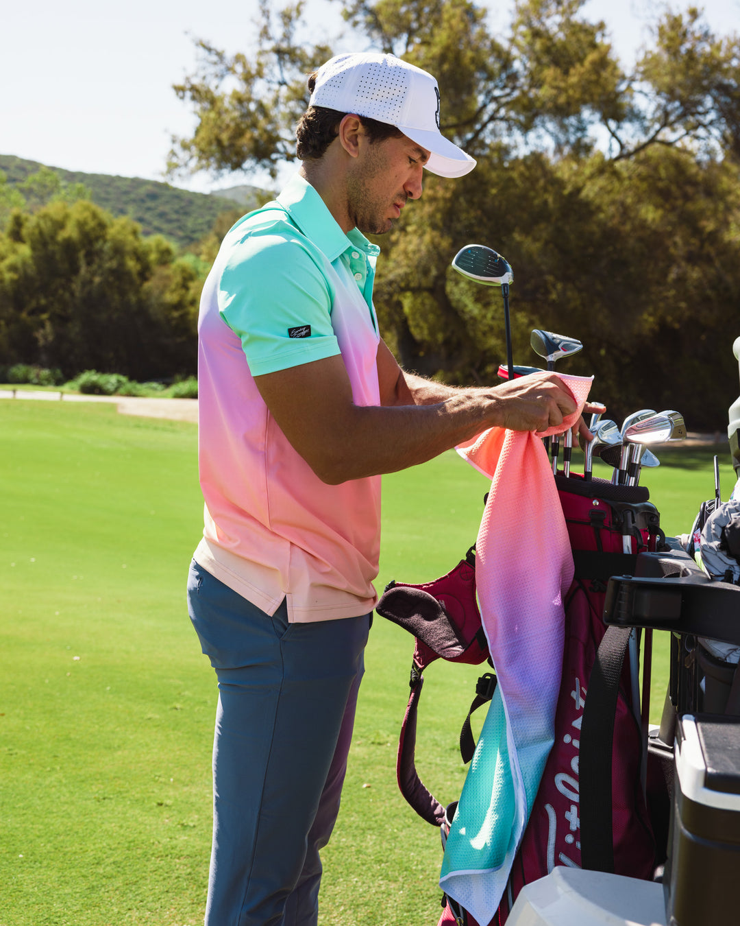 Sunset | Sunday Swagger Golf Polo