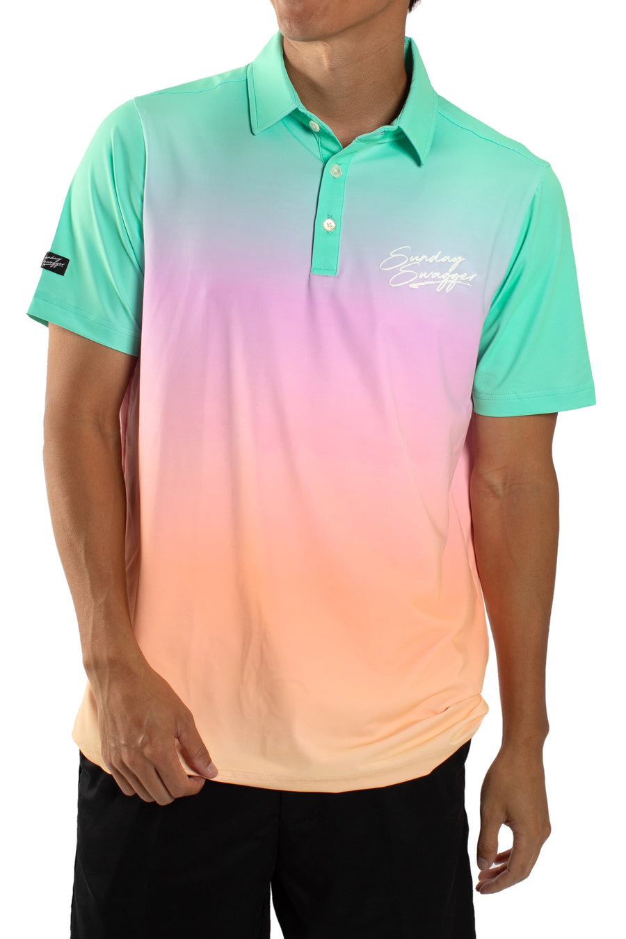 Sunset | Sunday Swagger Golf Polo
