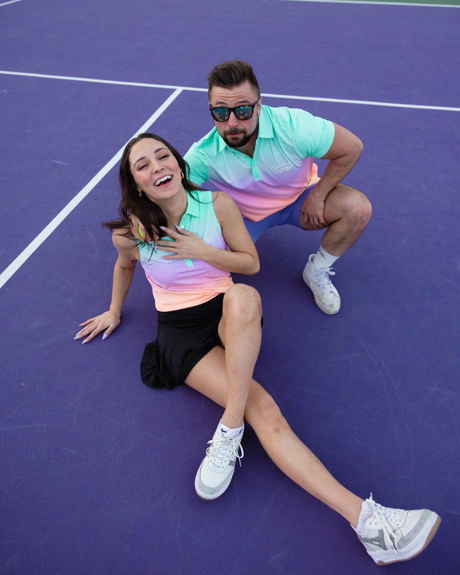 Sunset Women's Golf Polo | Sunday Swagger