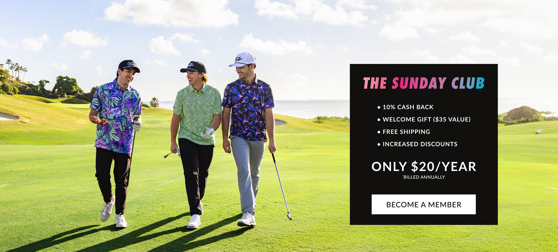 Performance Golf Polos & Golf Shirts | Sunday Swagger