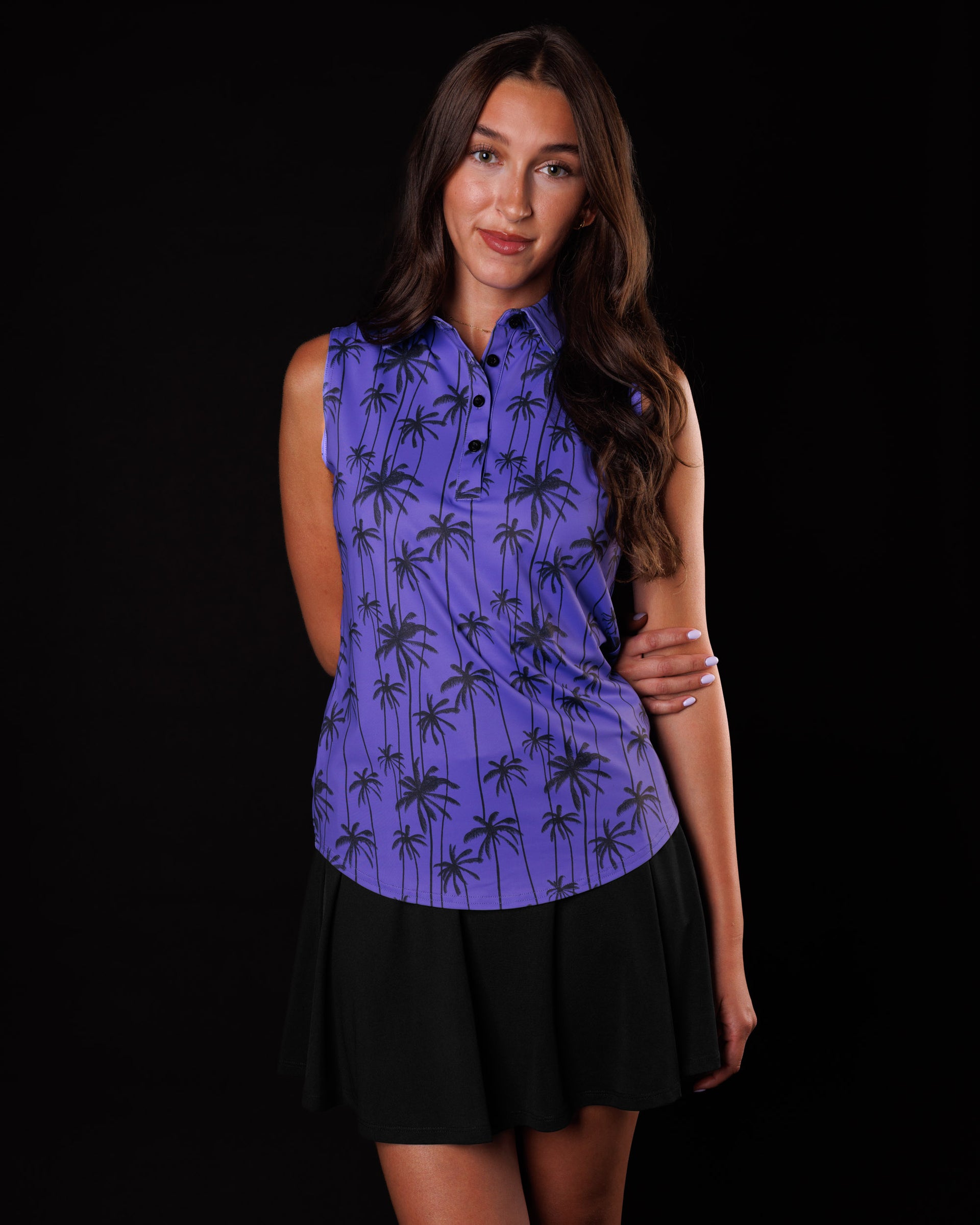 Nightfall Women's Golf Polo | Sunday Swagger