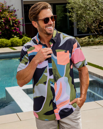 Men's Short-Sleeve Button-up Shirts | Sunday Swagger