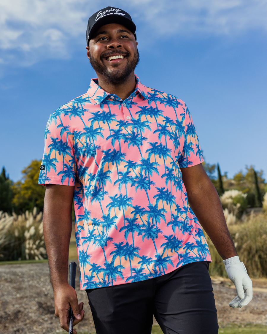 Sunset Blvd | Sunday Swagger Golf Polo