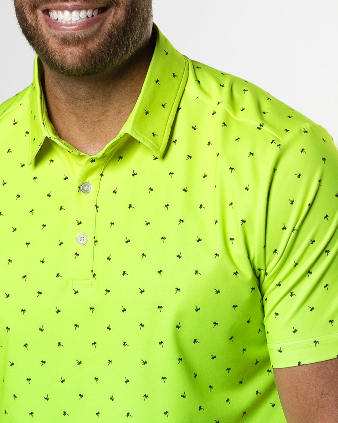 Tropical Glow | Sunday Swagger Golf Polo