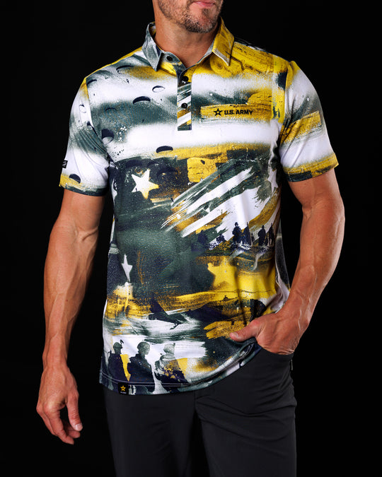 Victory March x U.S Army Sunday Swagger Golf Polo