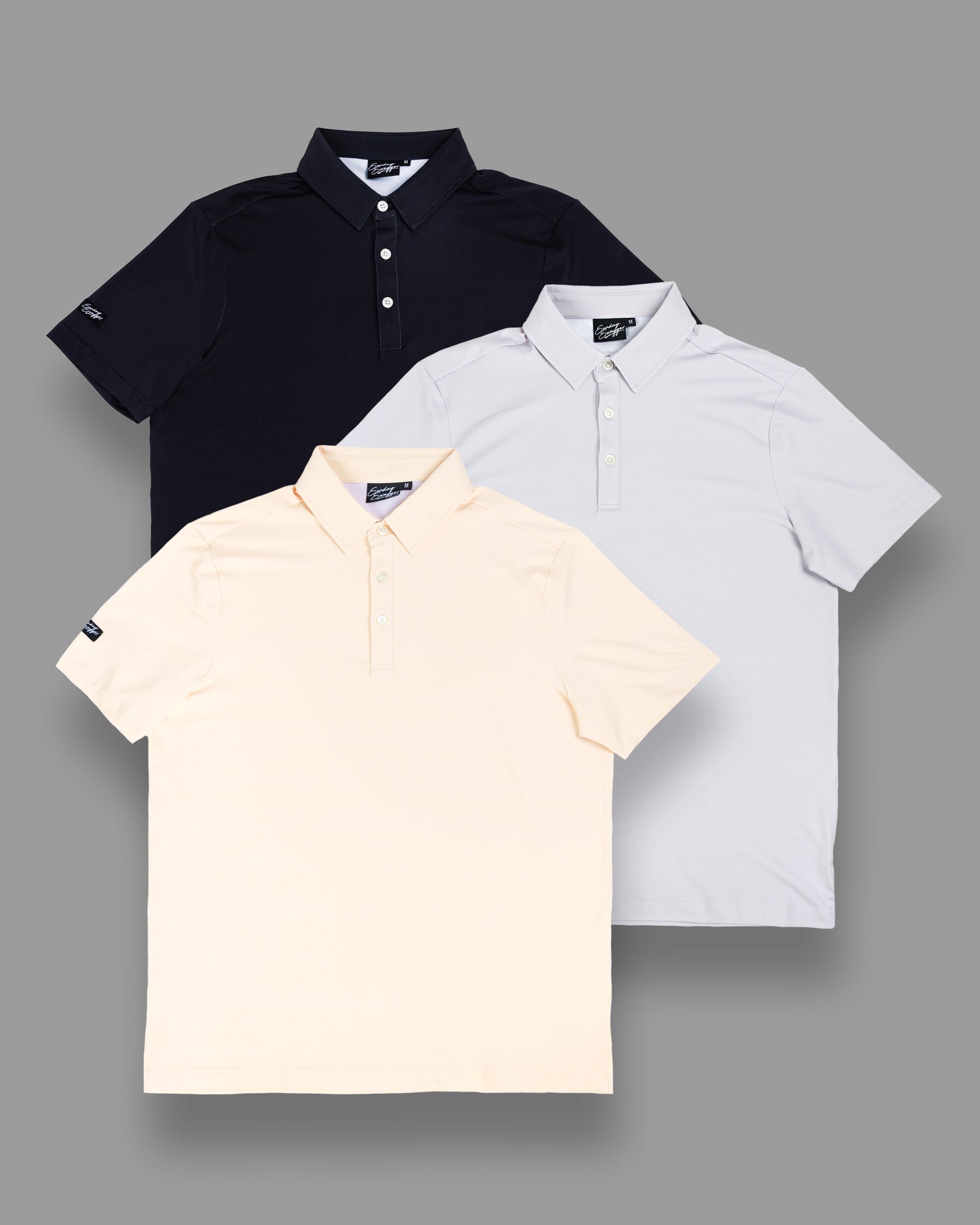 Weekday Polos - Men's Solid Color Polo Shirts – Sunday Swagger